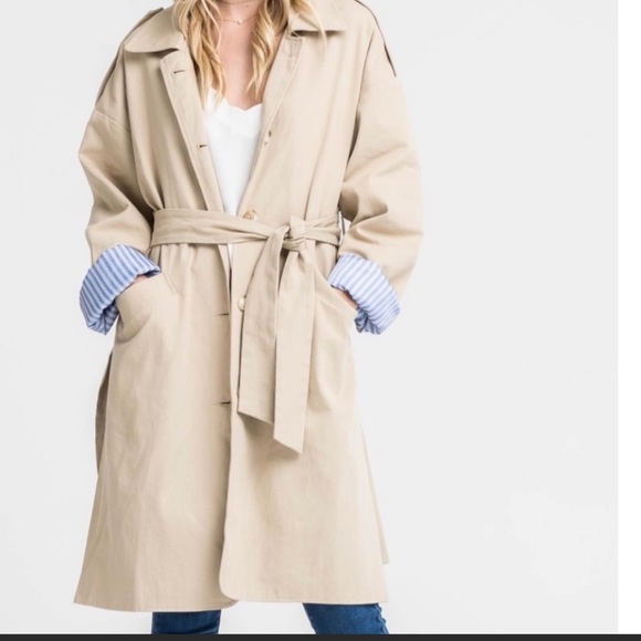 Lush | Jackets & Coats | Nwt Lush Tan Jacket Sz Medlg | Poshmark